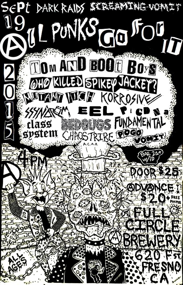 Create to Destroy! All Punks Go For It - MAXIMUM ROCKNROLL