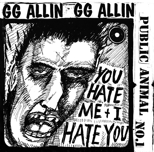 GG Allin - MAXIMUM ROCKNROLL