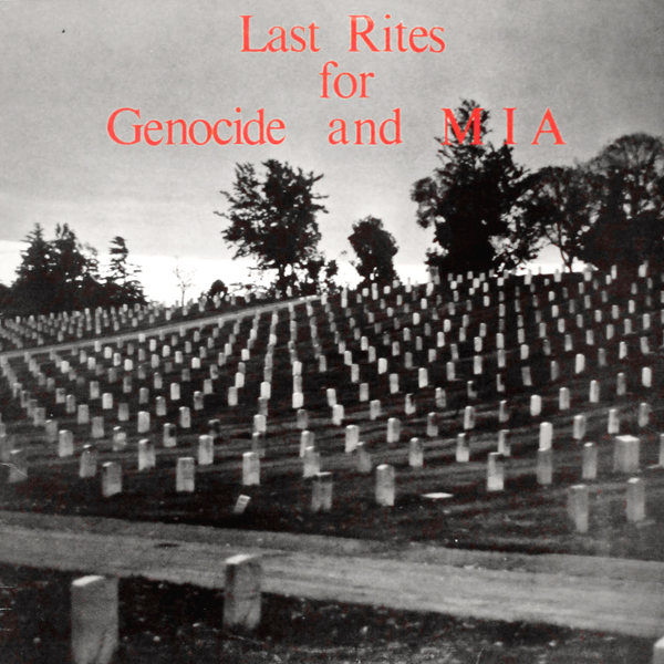 Last Rites for Genocide and MIA LP - MAXIMUM ROCKNROLL