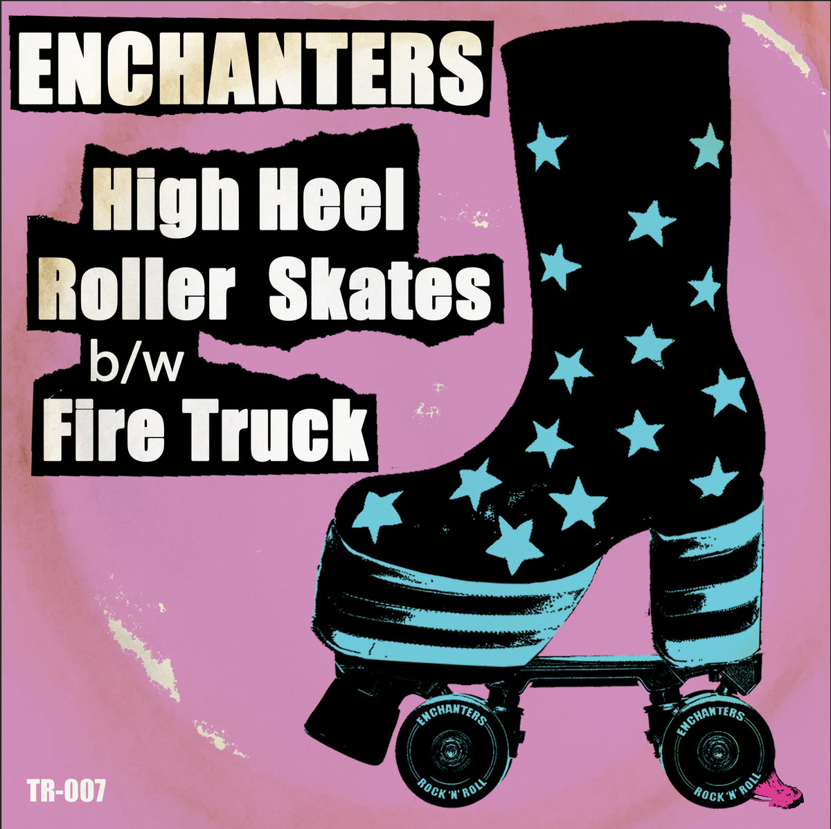 High Heel Roller Skates / Fire Truck 7" - MAXIMUM ROCKNROLL