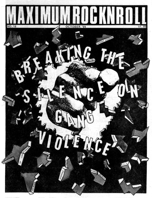 MRR #18 • October 1984 - MAXIMUM ROCKNROLL