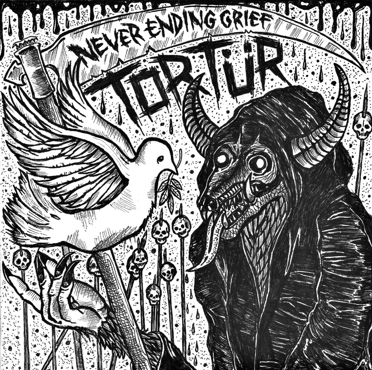 Never Ending Grief LP - MAXIMUM ROCKNROLL