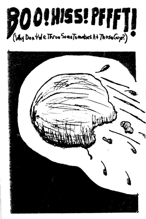 Boo! Hiss! Pffft! - MAXIMUM ROCKNROLL