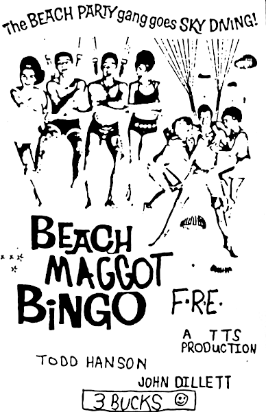 Beach Maggot Bingo cassette - MAXIMUM ROCKNROLL