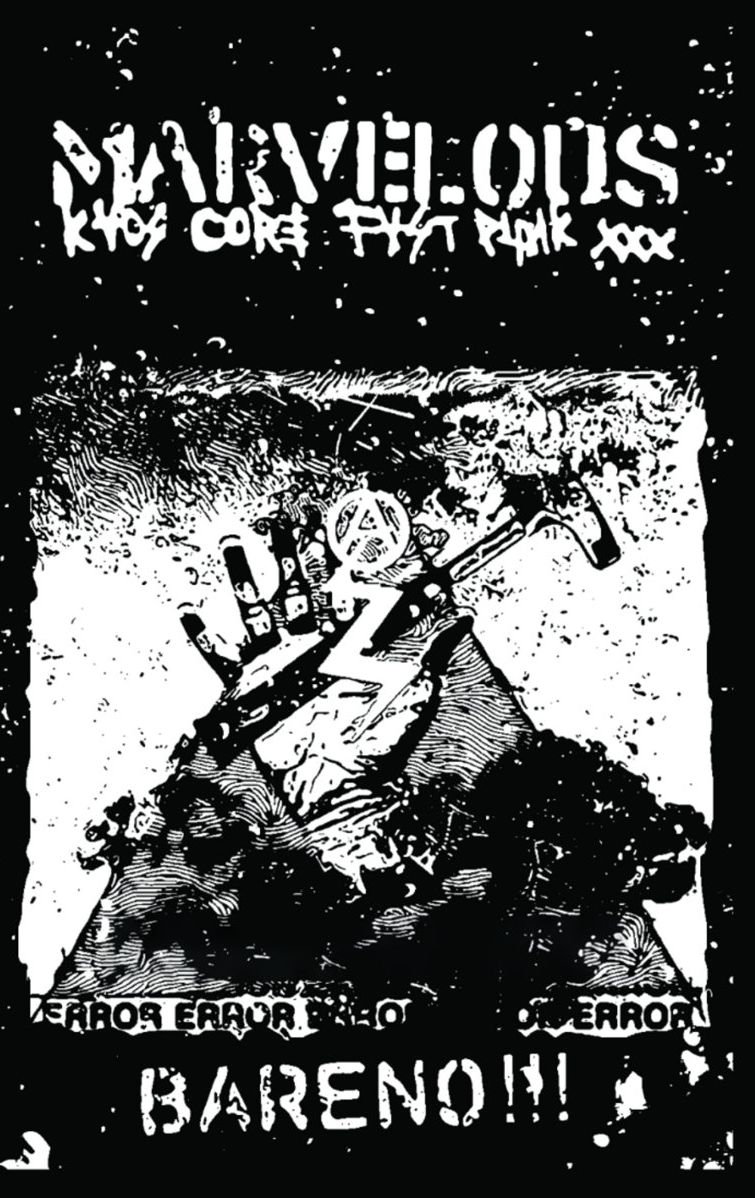 Bareno!!! cassette - MAXIMUM ROCKNROLL