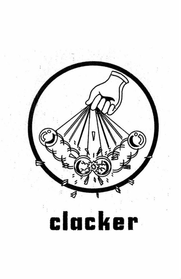 Clacker cassette - MAXIMUM ROCKNROLL